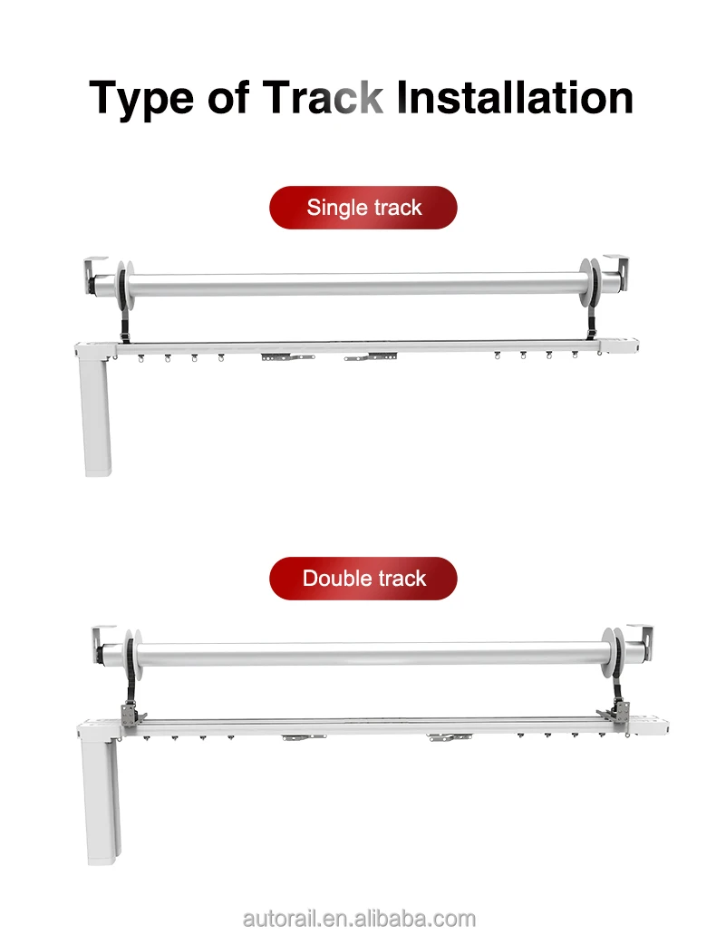 Smart Curtain Heavy Duty Window Motorized Lifting System