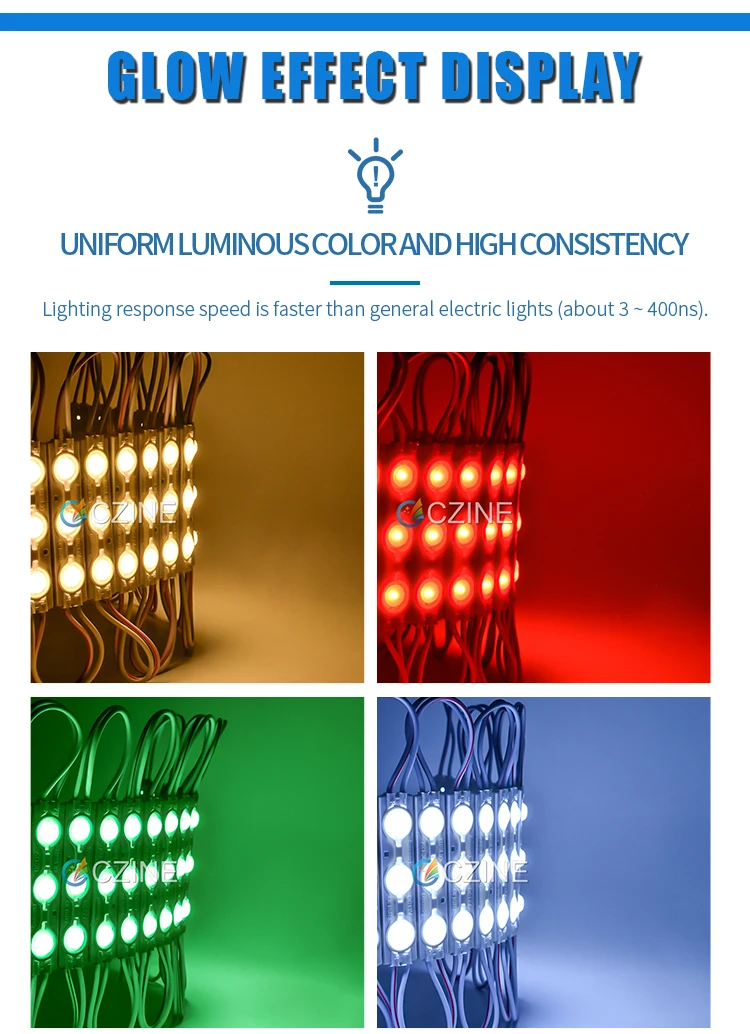 Mini Led Injection Module 6013 12v 3leds 1.5W Channel Blister Letters ...