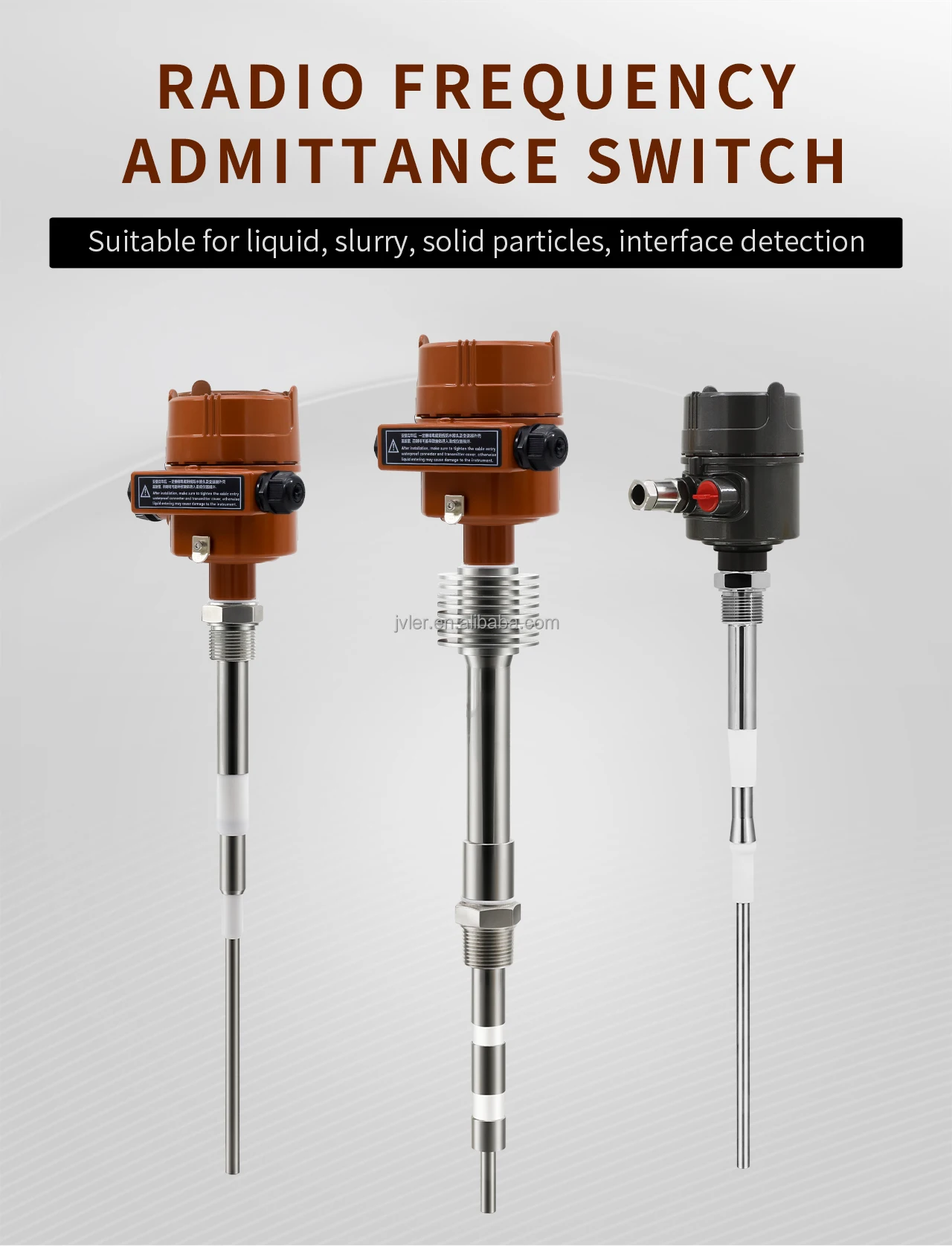 Rf-100 Stainless Steel Probe Pek Insulating Materials Relay Output Rf ...