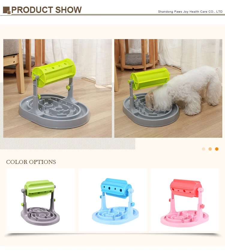 Pet Eating Raised Slow Feeder Dog Bowls Custom Slower Feeder Dog Bow 2 ...