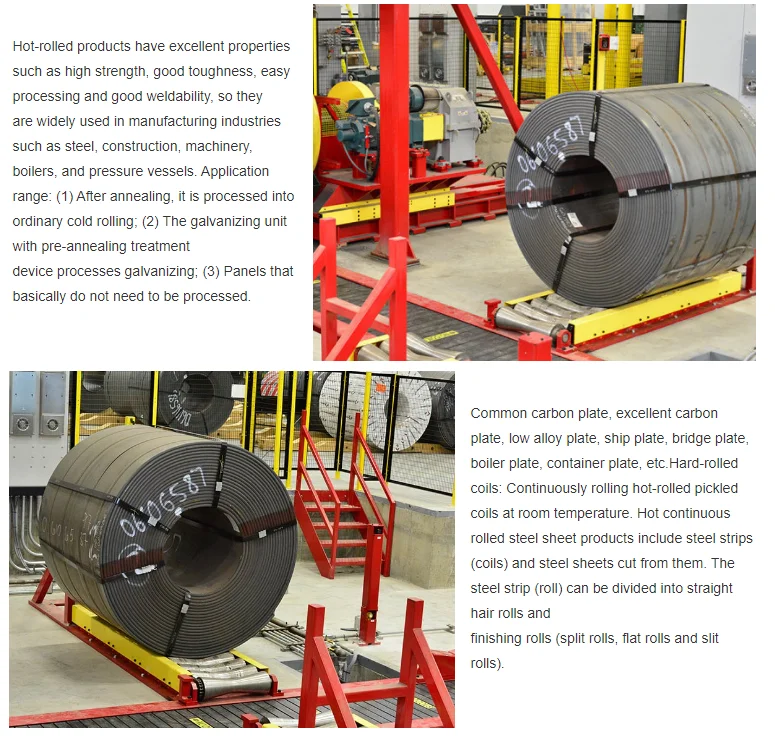 HR Coil HRC Prime Hot Rolled Steel Sheet in Coils ASTM A36