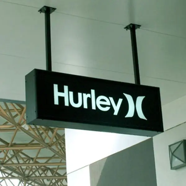 Led Custom Direction Signage Ceiling Hanging Sign Light Box And Guide ...