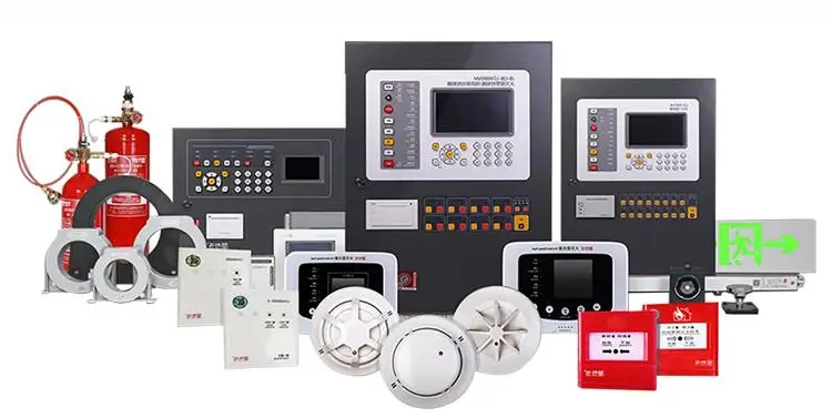Fire Alarm Controller & Gas Extinguishing Control Battery Operated ...
