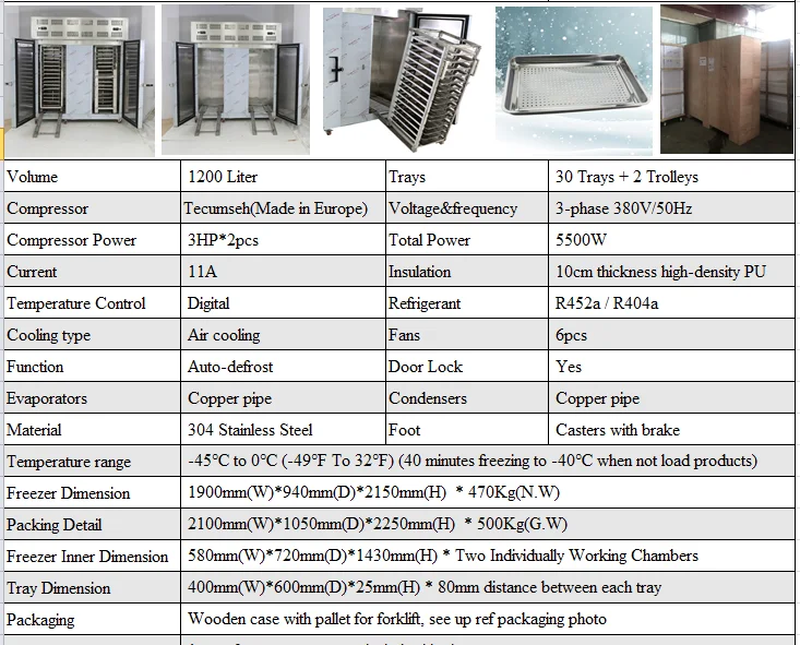 Efficient Tunnel Freezer - Quick Blast Freezing Solutions