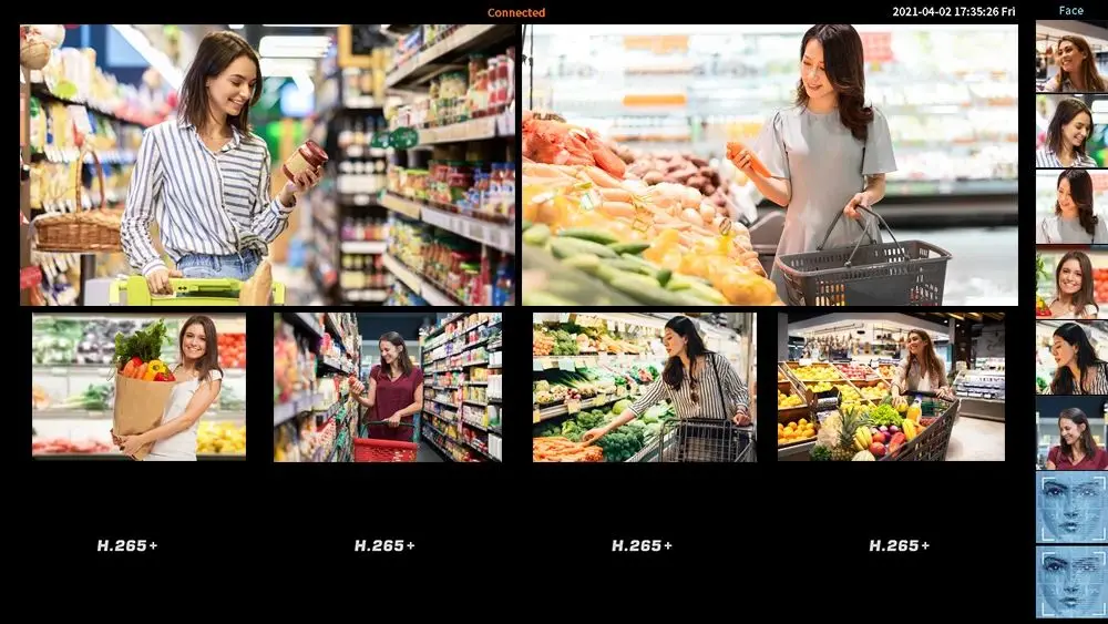 2mp 4ch Dvr Economy Xmeye Vms Xvr For Ahd Cvi Tvi Cvbs Analog And Input ...