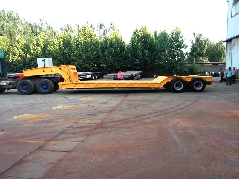 Extendable Modular Detachable Gooseneck Low Bed Semi Trailer With ...
