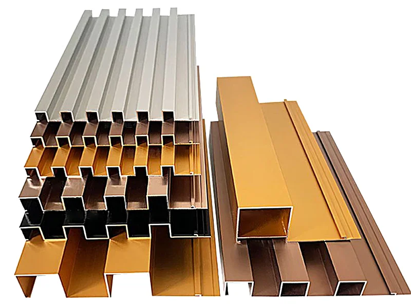 Hollow Curtain Wall Construction Material Composite Porous Aluminum ...