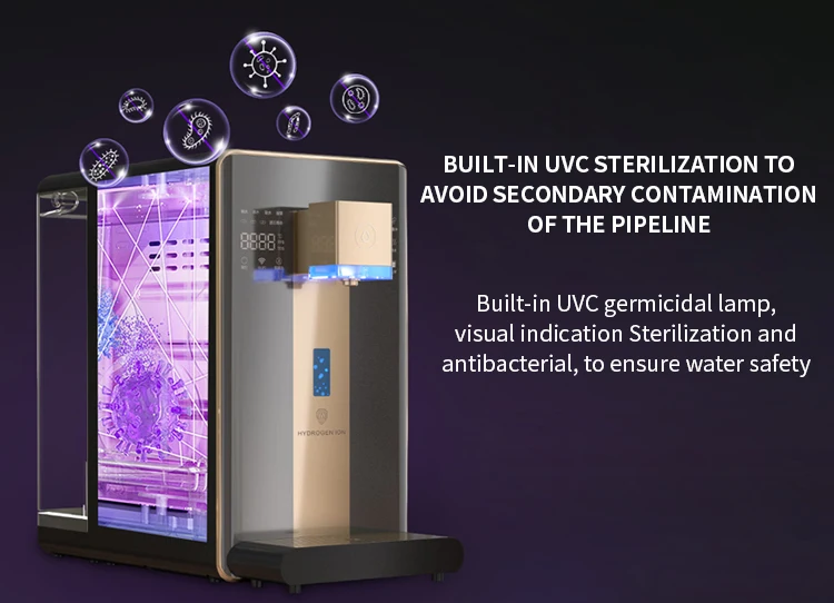 Hydrogen Water Dispenser 200gpd Ro Hydrogen Generator Drinking Water ...