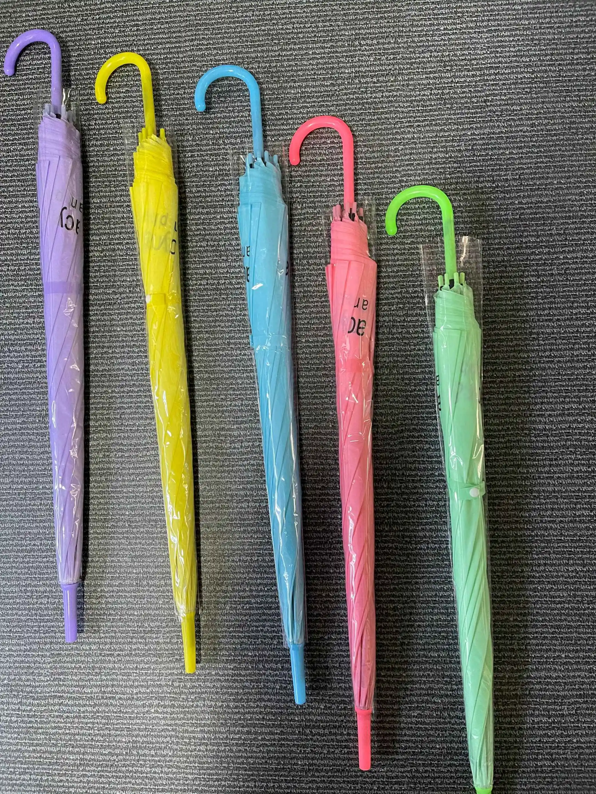 Customizable Umbrellas - DD761 Transparent PVC Kids Parasol