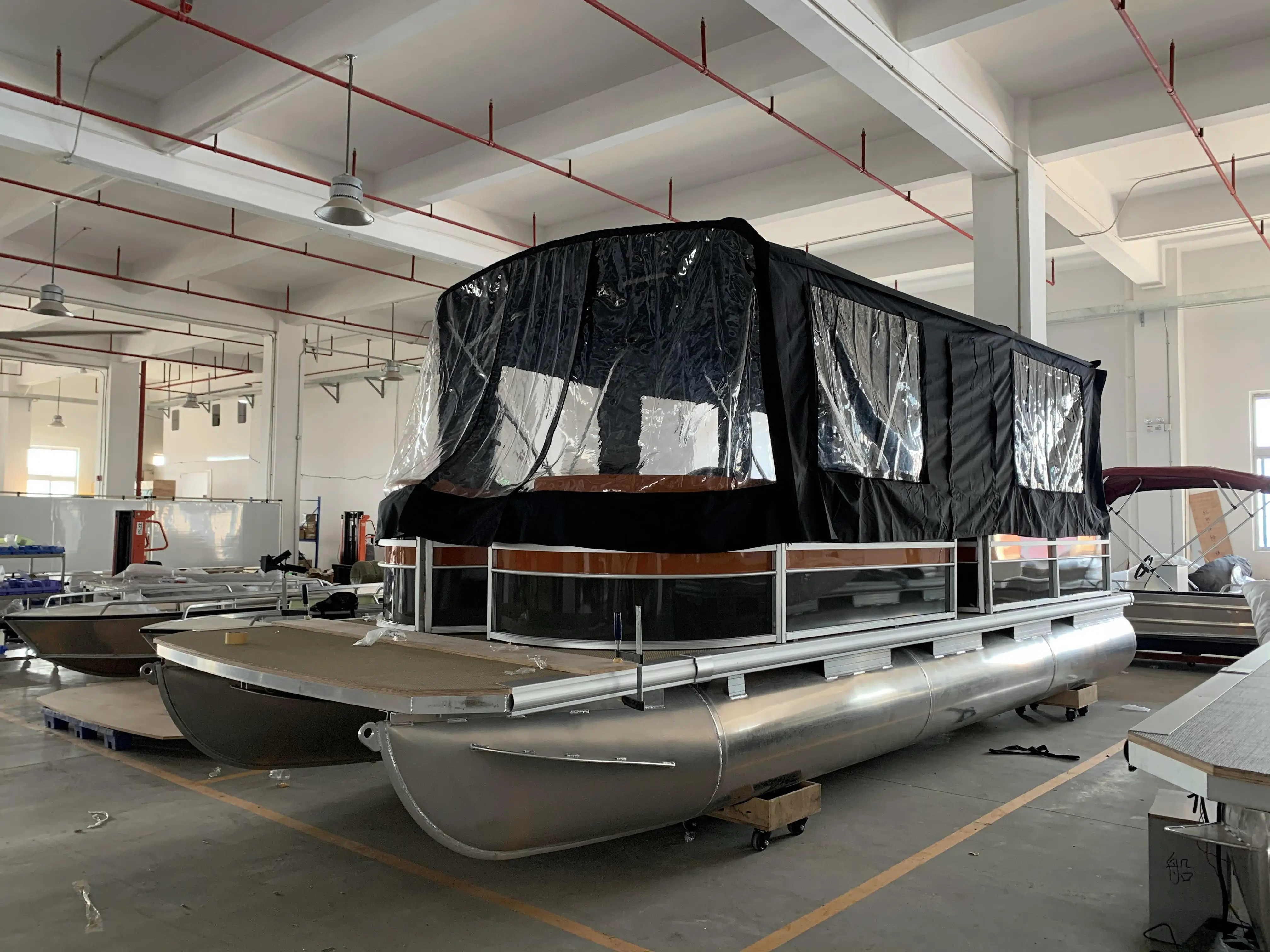 Kinocean 24ft Pontoon Boat - Luxury Aluminum with Best Price
