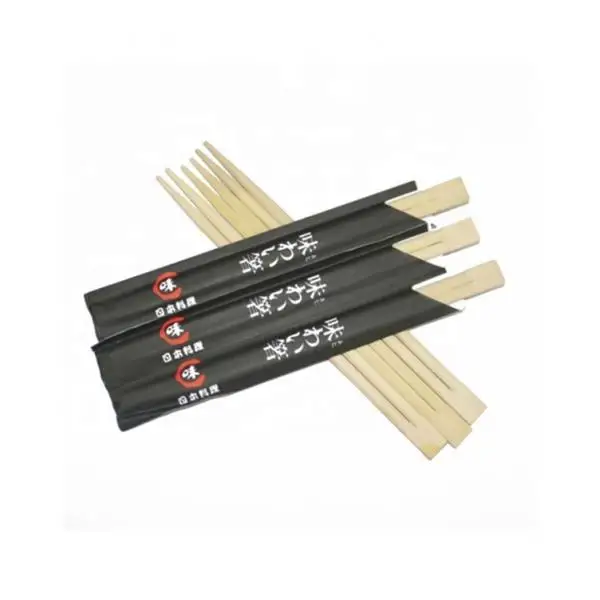 Individually Packaged 24cm Disposable Bamboo Chopsticks Flatware in ...