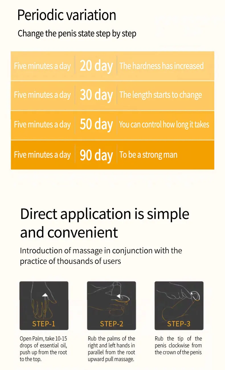 Wholesale 20ml Penis Enlargement Essential Oil For Men Energy Penis ...