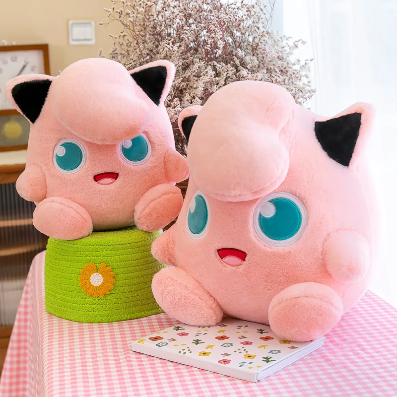 Cute Jigglypuff Plush Toys Furry Cartoon Doll Game Movie 45cm Plush ...