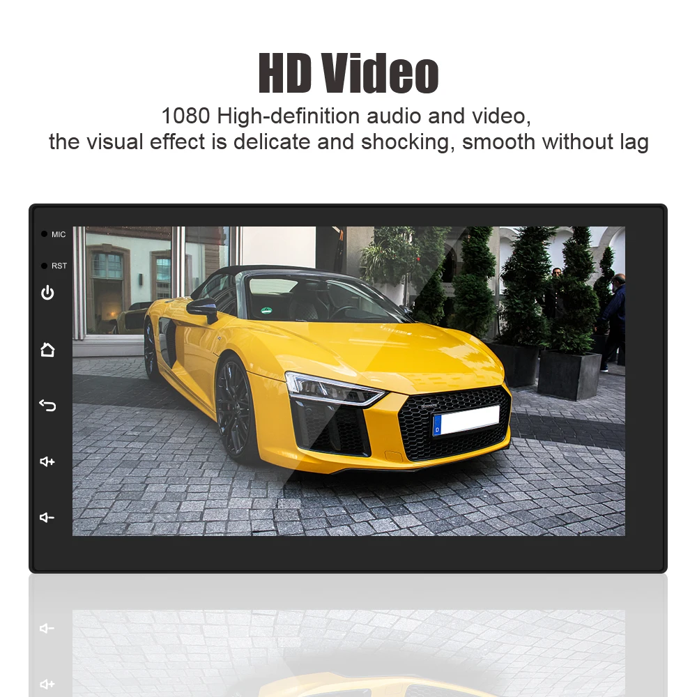 Alpine 2din Android 12 BT Systems DSP Car Audio - 7" Screen