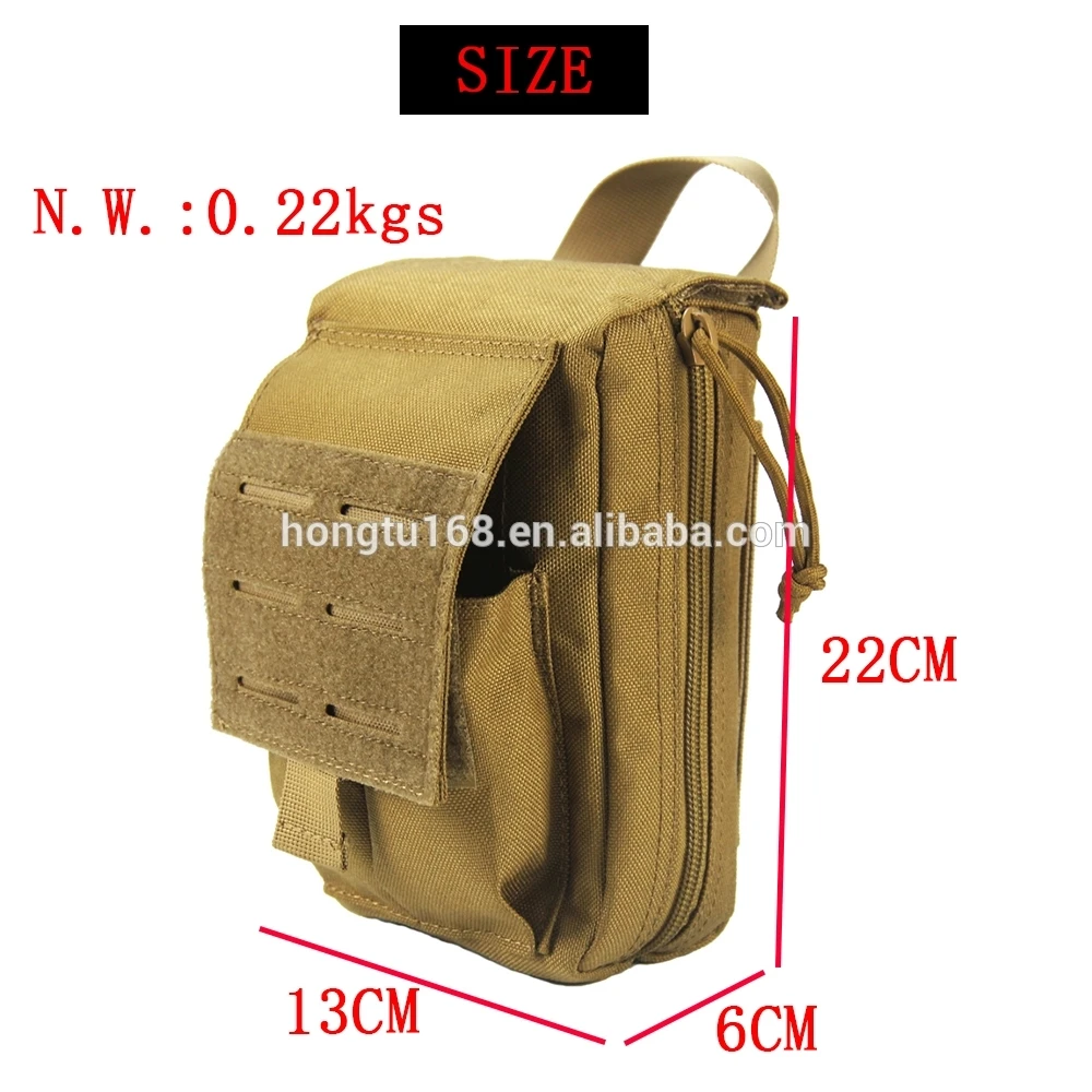 Baikmork Tactical Frist Aid Tourniquet Pouch Tactical Molle EMT Pouch Compact Medical IFAK Rip ...