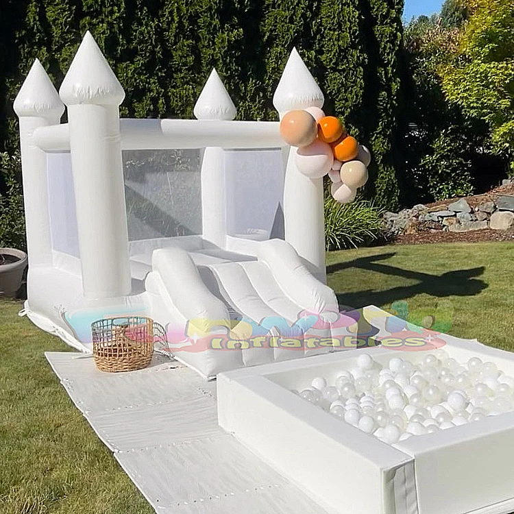 Commercial Grade Chateau Gonflable Mariage Jumping Castle Inflatable ...