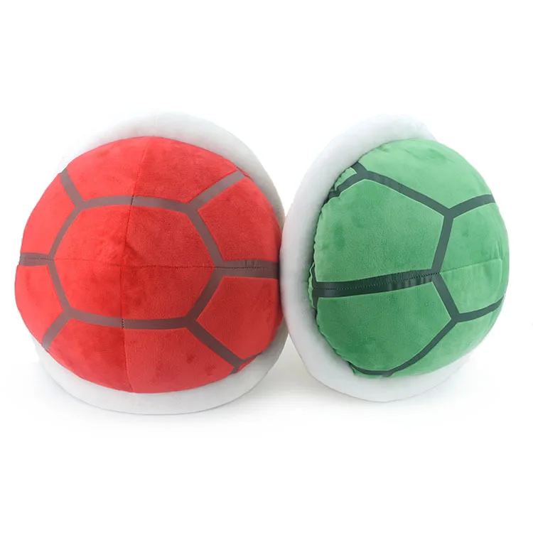 Turtle Shell Supers Mario Bros Plush Toy Mushroom Luigi Princess Peach ...