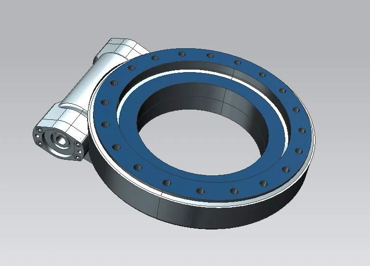 17" WEA Series Slewing Drive for Boom Crane Heavy Load Enclosed Housing ...
