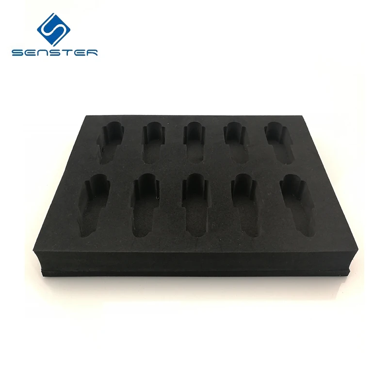 Custom Velvet Eva Sponge Packing Foam Inlay Box Packaging Foam Insert ...