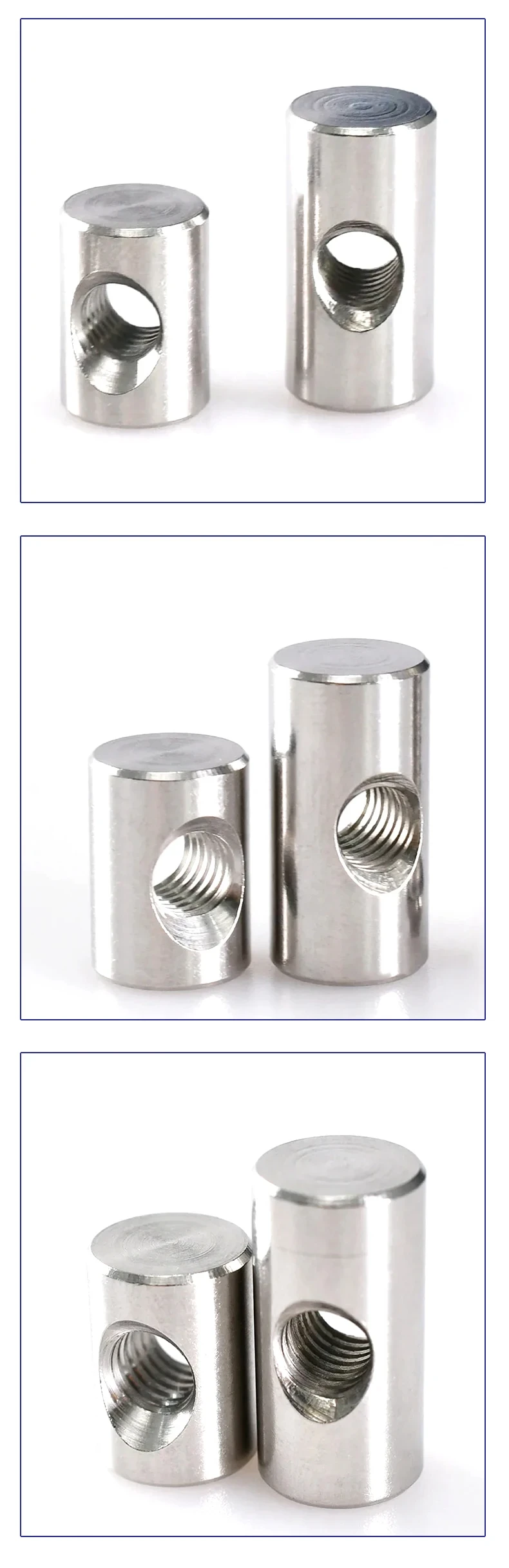 M4 M5 M6 Cylinder Screw Cylindrical Pin Dowel Cross Hole Hammer ...