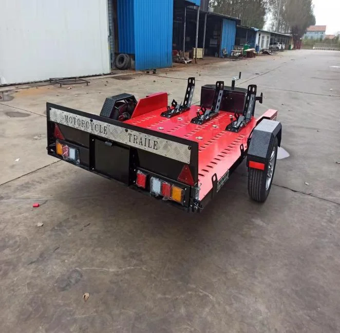 Muti-functional Tilt Car Trailer With Checker Plate Floor - Buy ...