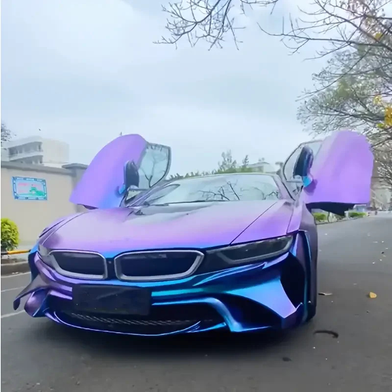 Kalise Factory PVC Auto Body Vinyl Wrapping Film Black Warrior Vinyl ...