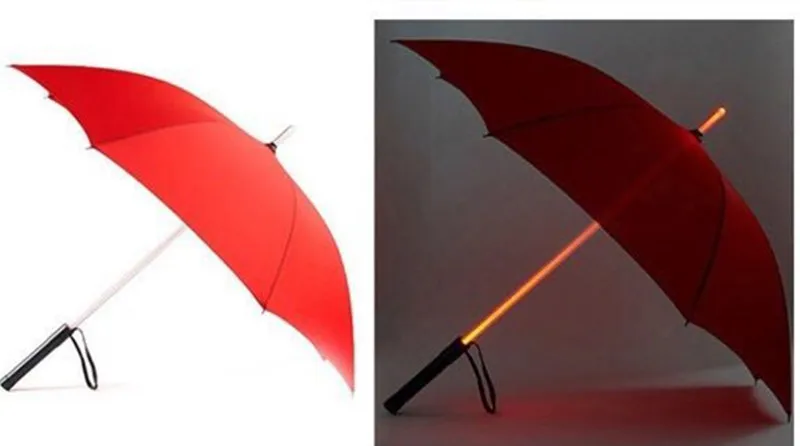 DD2392 Customize 8K Straight Sword Led Umbrella WIth Torch Novelty ...