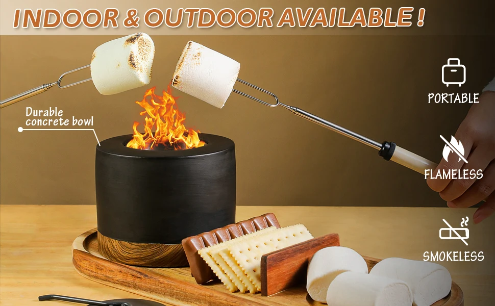 Tabletop Ethanol Fireplaces Table Fireplace Firepit Propane Fire Pit ...