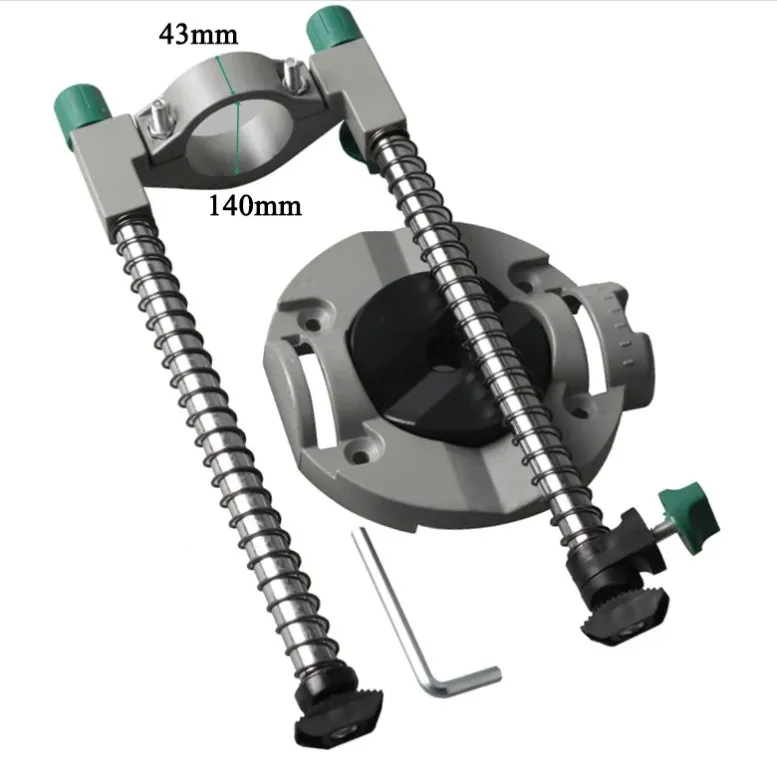 Adjustable Angle Electric Drill Holder Guide Stand Positioning Bracket ...