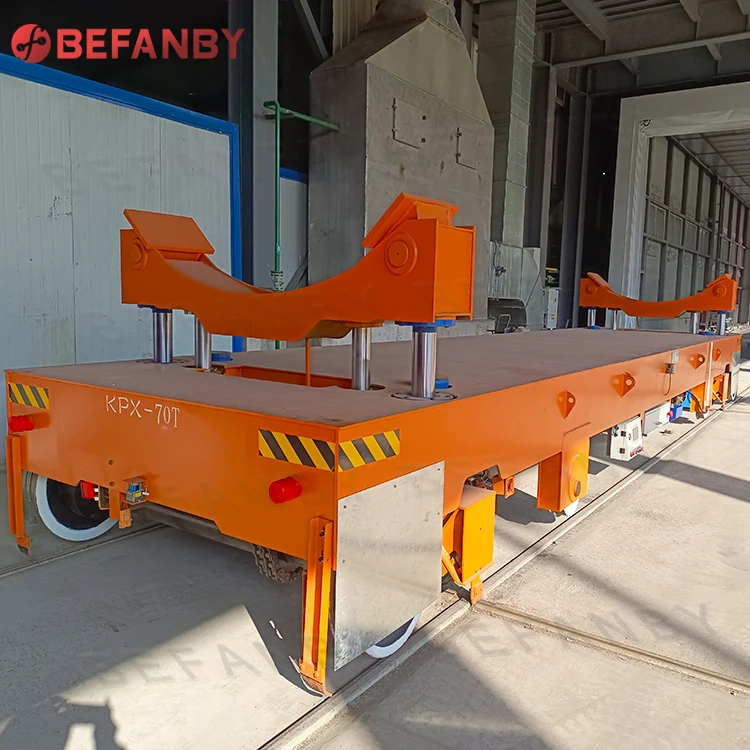 Steel Mill Motorized Coil Handling Equipment For Heavy Coils Transfer ...