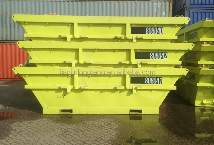 13ft Boat Ship DNV 2.7-1 Standard 6.5 Cbm Rubbish Bin