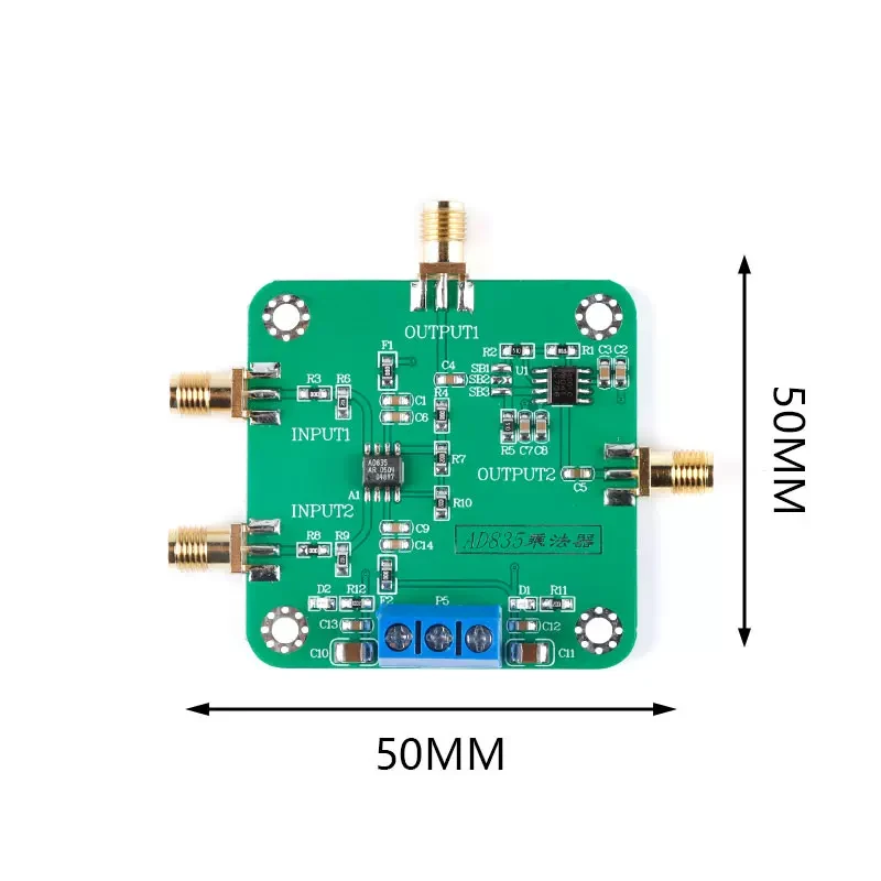 Ad835 Multiplier Module Mixing Broadband Modulation And Demodulation ...
