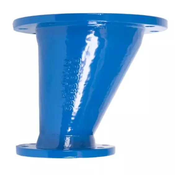 Double Flanged Flat Taper Reducer Ductile Iron Flanged Eccentric Taper