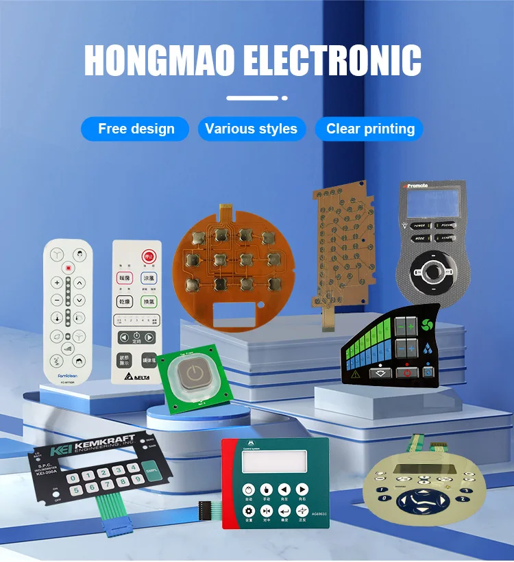 Custom Fpc Tactile Button Membrane Keypad Keyboard Membrane Switch - Buy Metal Dome Membrane ...