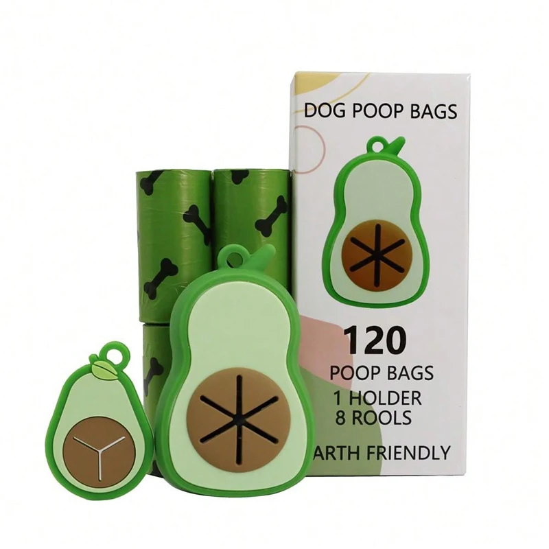 Custom Portable Walking Dog Waste Bag Carrier Garbage Bag Dispenser ...