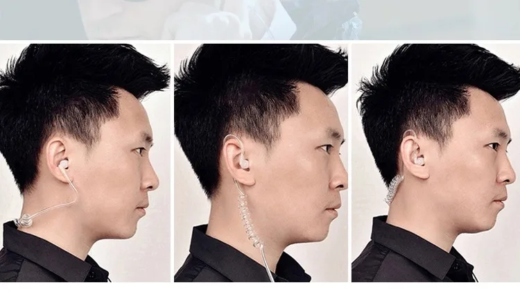 Clear Tube Kits Surveillance Acoustic Tube Co Vert Earpiece - Buy ...