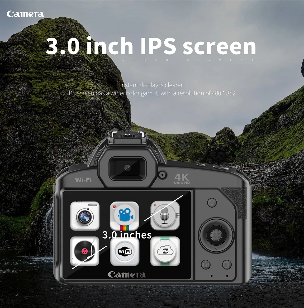 2024 Professional Digital Camera New D5 with 64 Million Pixel High ...