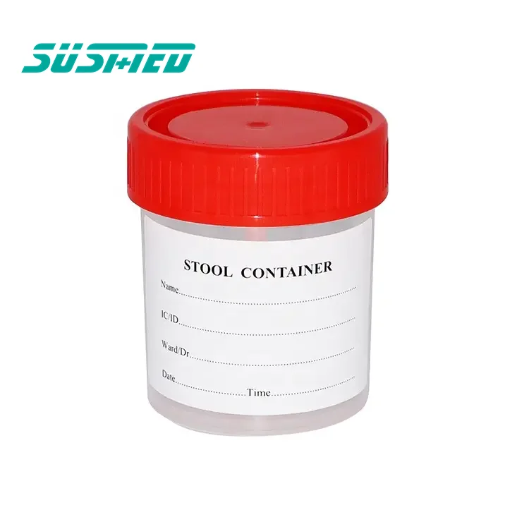Laboratory use stool specimen collection container stool container 60ml ...