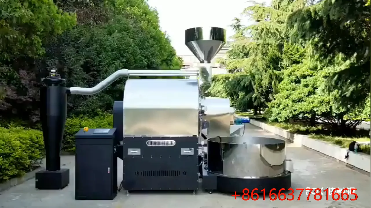 300kg Automatic Coffee Roasting Machine Commercial Coffee Roaster/large ...