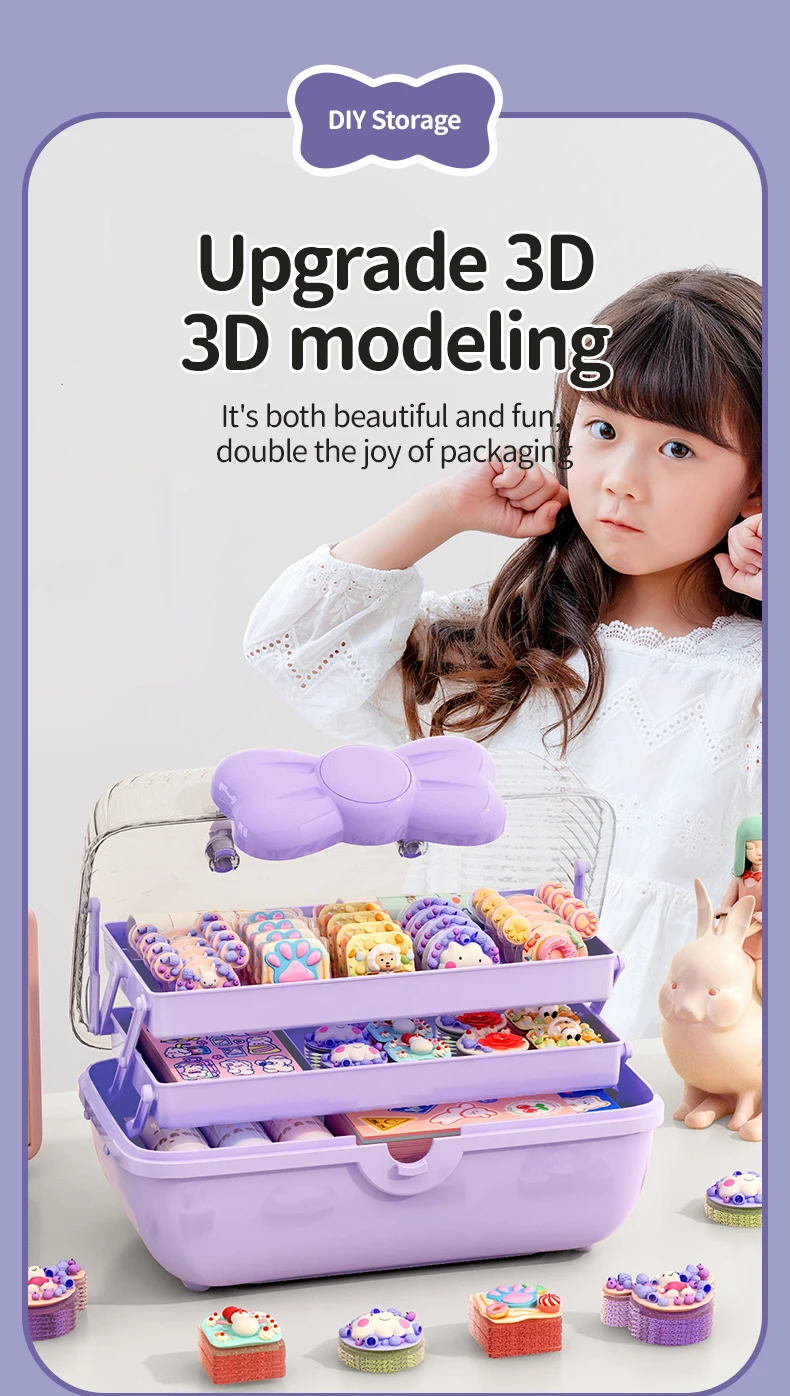 Cute Storage Box For Children Kids Decorations Storage Plastic Made ...