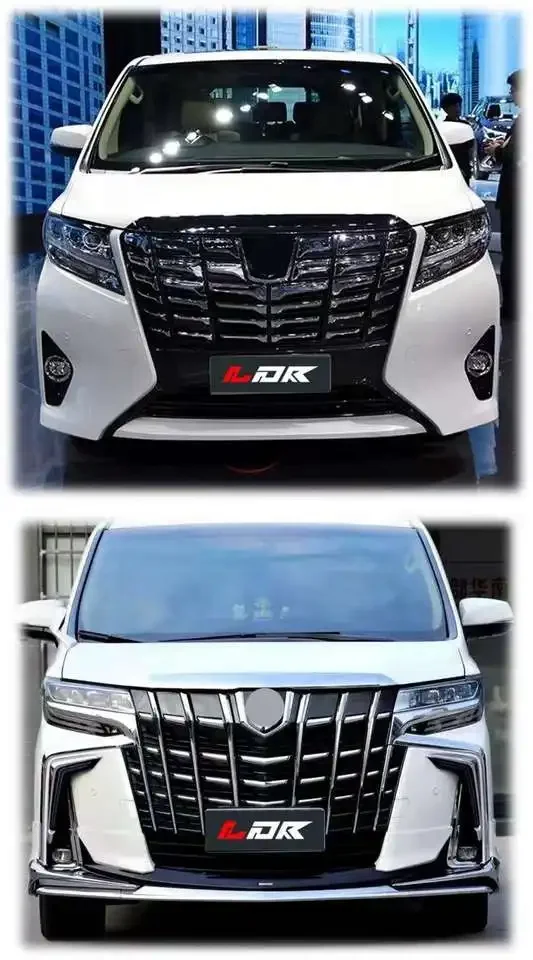 New Arrived Body Kit For Toyota Alphard 2015-2018 Upgrade To 2019-2020 ...