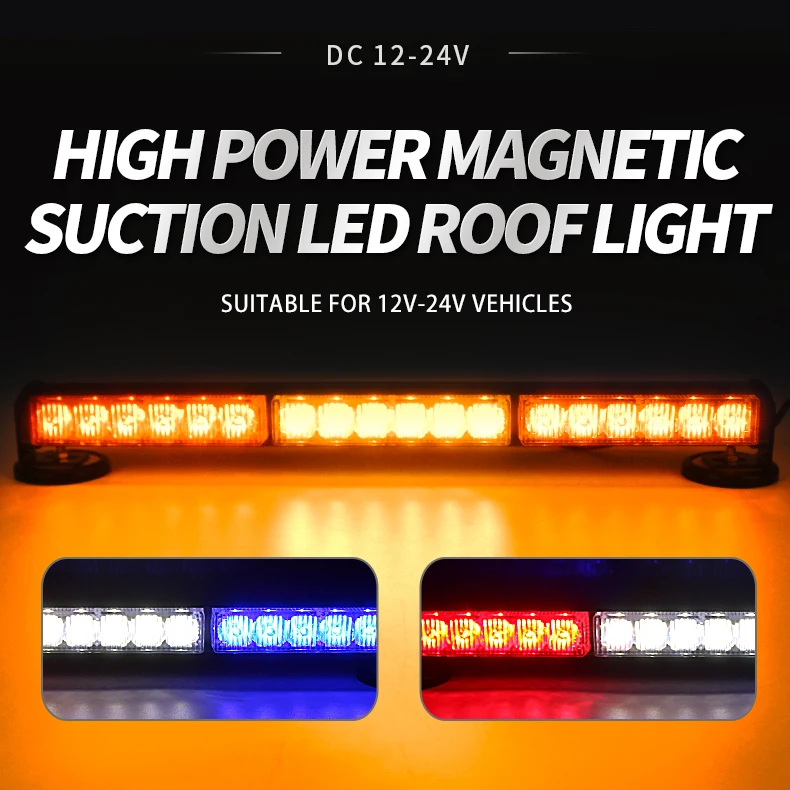 Hot Sale 30cm 11.8in 2p 12w Auto Led Warning Work Light Bar Car Truck ...