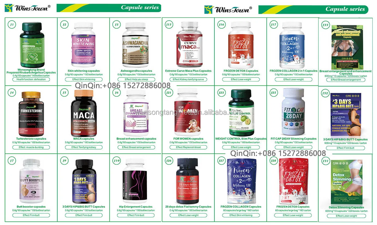 Big Hip And Butt Capsule Tight Solft Rivate Label Butt Enhancement ...