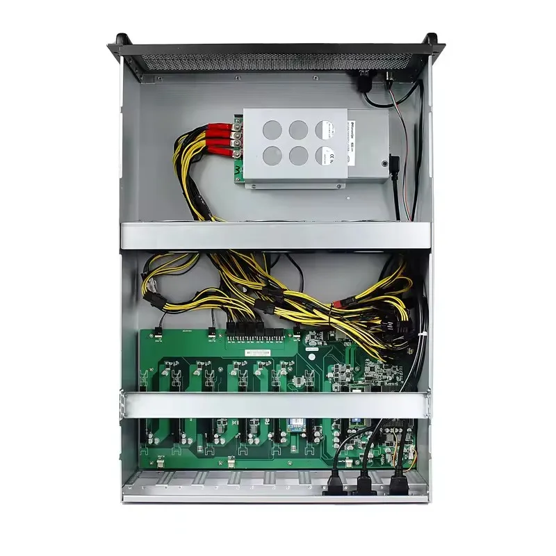 4u Rackmount 8 Gpu Server Rig Machine Inter 3865u Mb Include Chassis ...