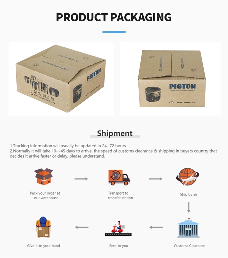 Hot Sale Envision 1.5 /1.5t Forged Piston Custom 74mm Pneumatic Piston ...