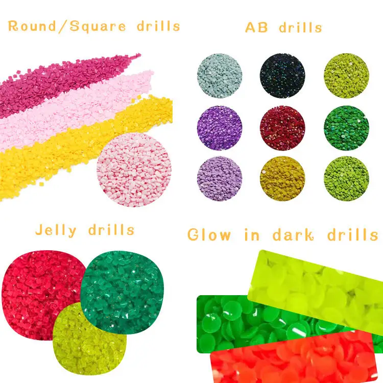 Wholesale DMC 447 Colors Drill - DIY Diamond Painting Beads