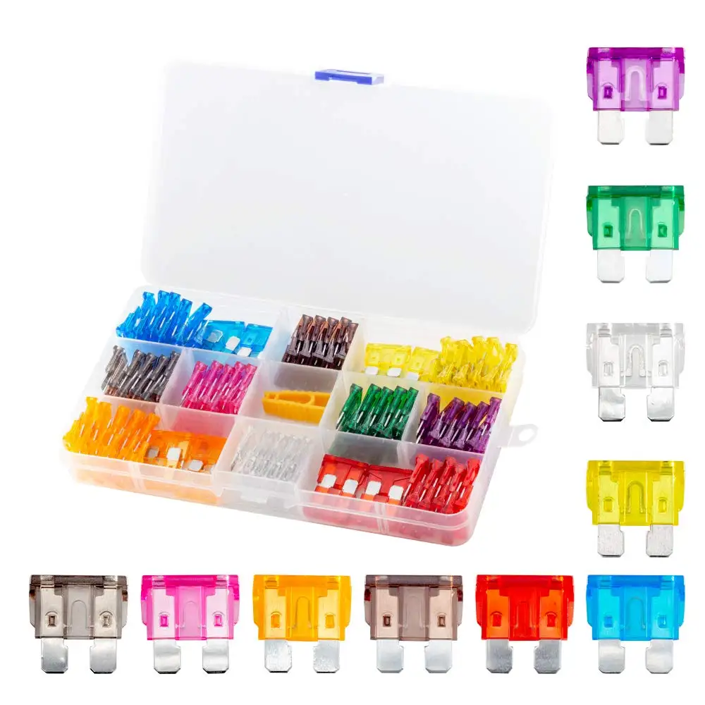 Mini Blade Fuse MAXI Automotive Fuses Kit for Car RV Boat