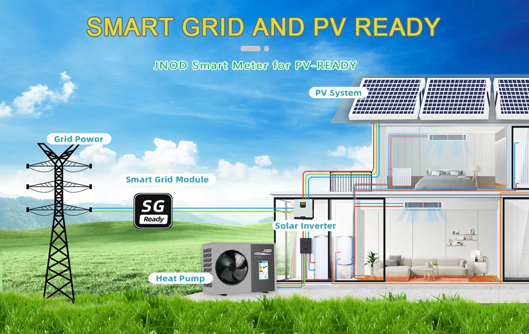 Germany Poland Belgium 10kw 12kw 15kw 22kw Heat Pump R290 WIFI Control ...