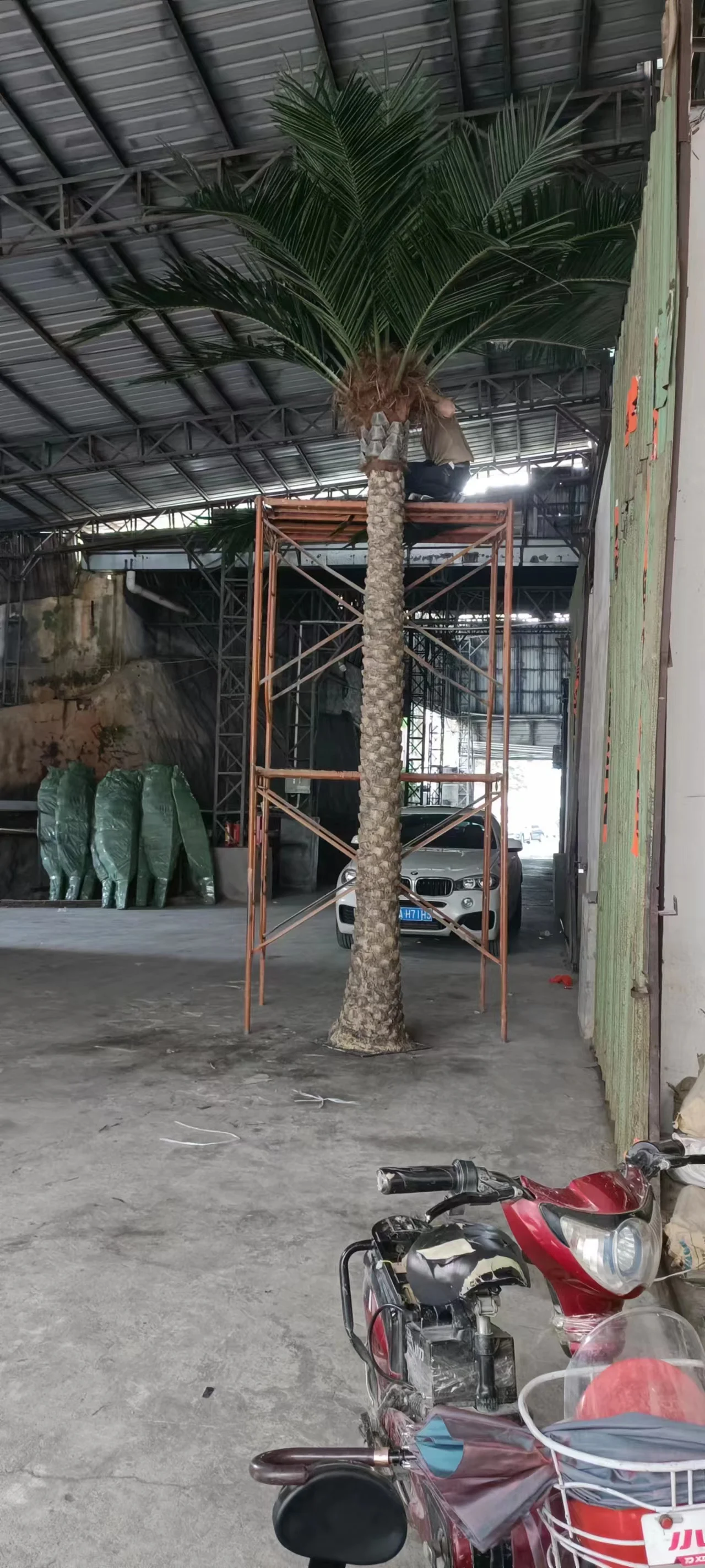 High Simulation Artificial Palm Tree for Outdoor Decoration