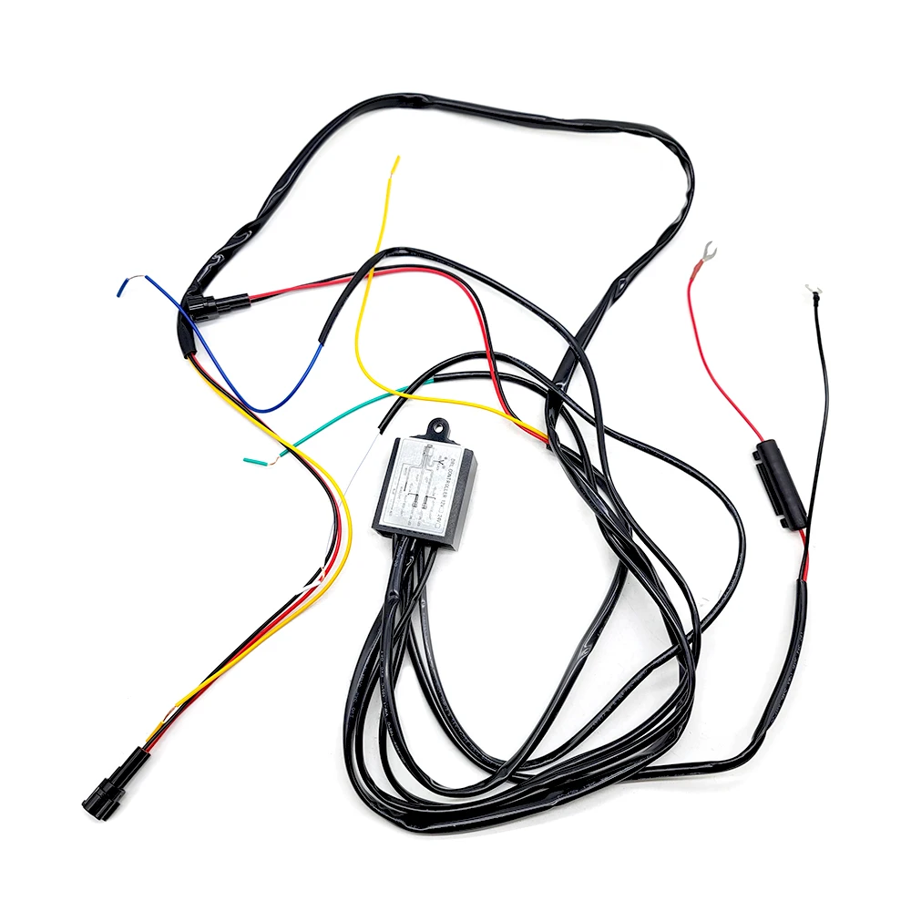 TAOCHIS DRL LED Strip Controller Wiring Harness Daytime Running Light ...